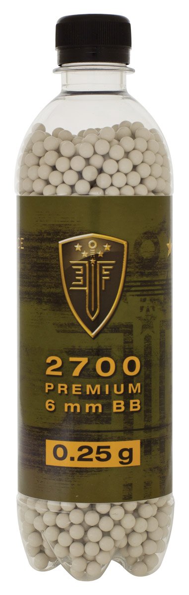 Elite Force Premium 6mm Airsoft BBs Ammo, .25 Gram, 2700 Cou – 2pricetags